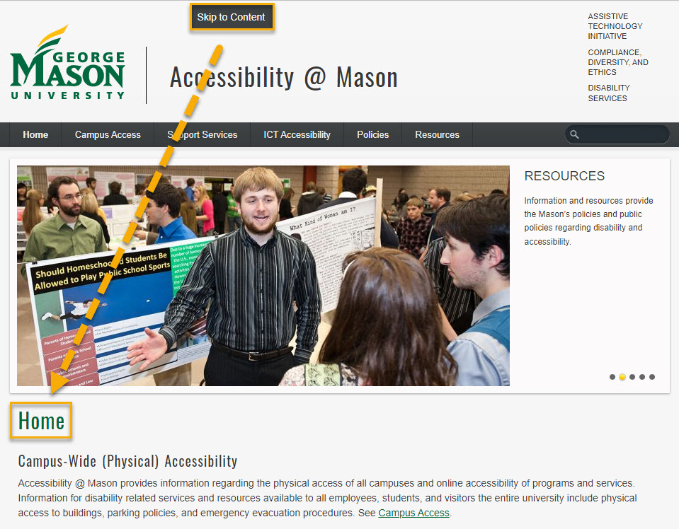 Creating Accessible Navigation – Assistive Technology Initiative